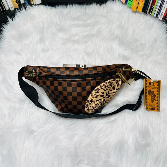 Sprayground | Bags | Sprayground African Intelligence Fanny Pack ...